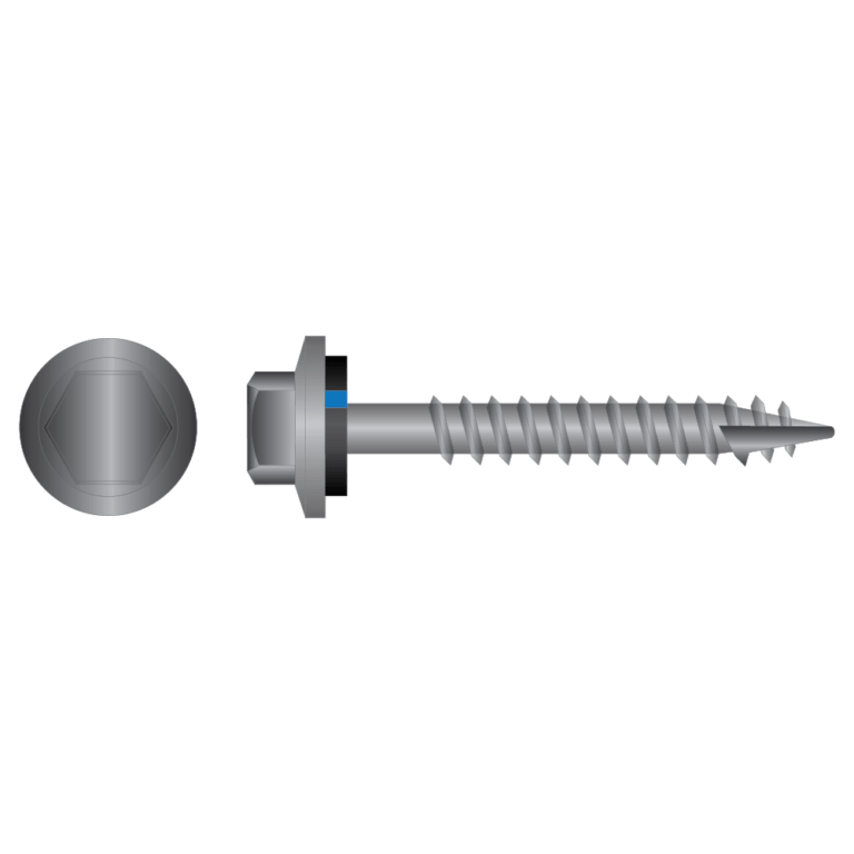 HEX HEAD TIMBER SCREWS, TYPE 17 WITH NEO – GALV C4 – Moggens Fasteners